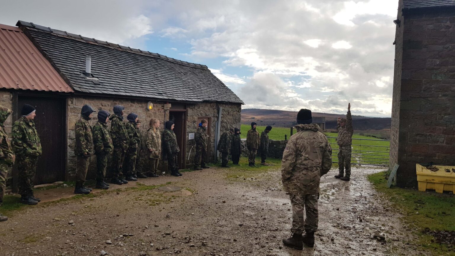 RAF Cadets go Green, then Brown - Barr Beacon School