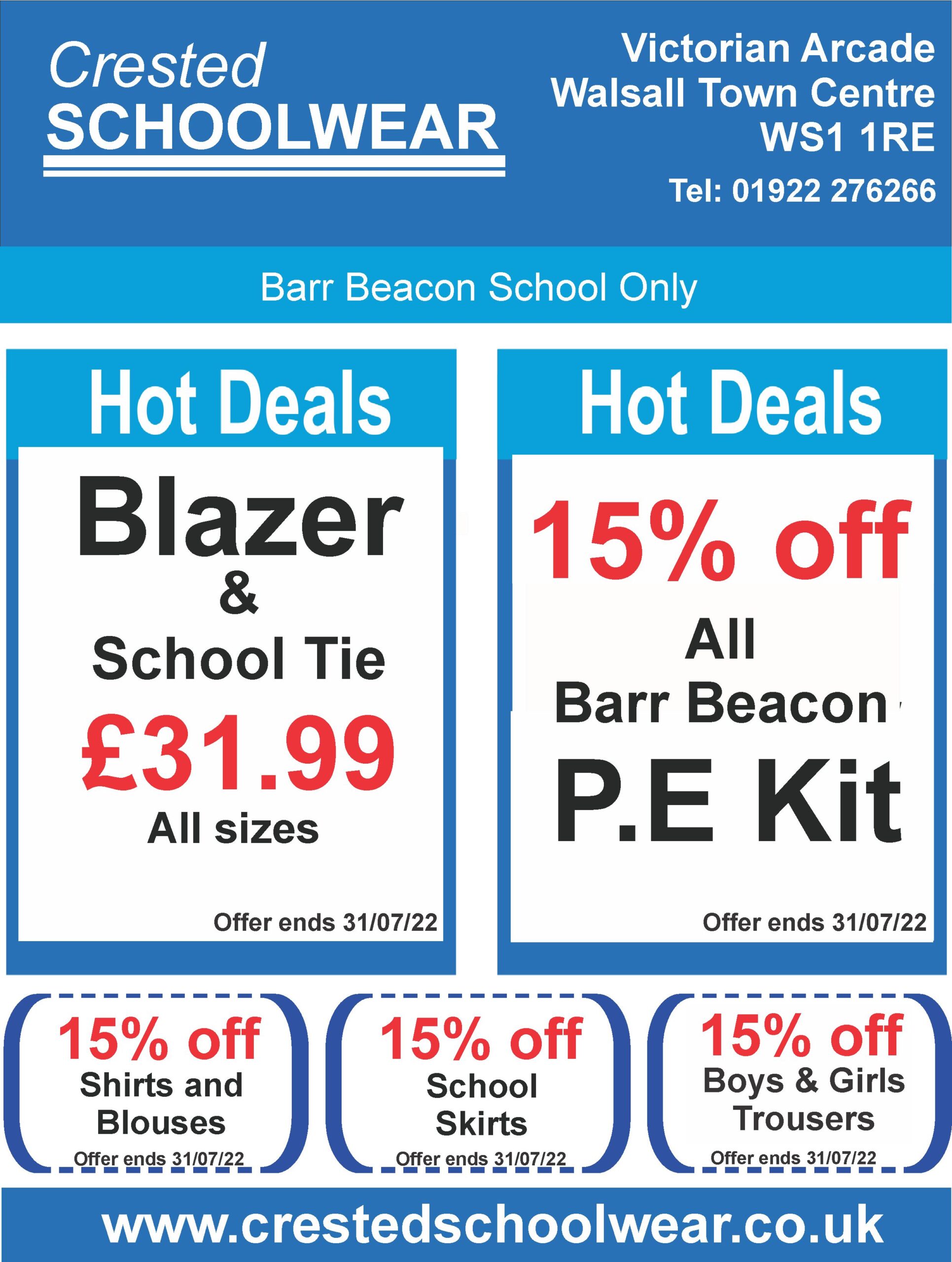 Induction Information – Barr Beacon School