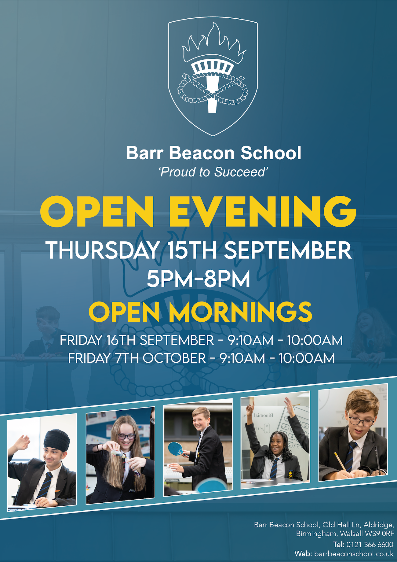 Open Events 2022 - Barr Beacon School