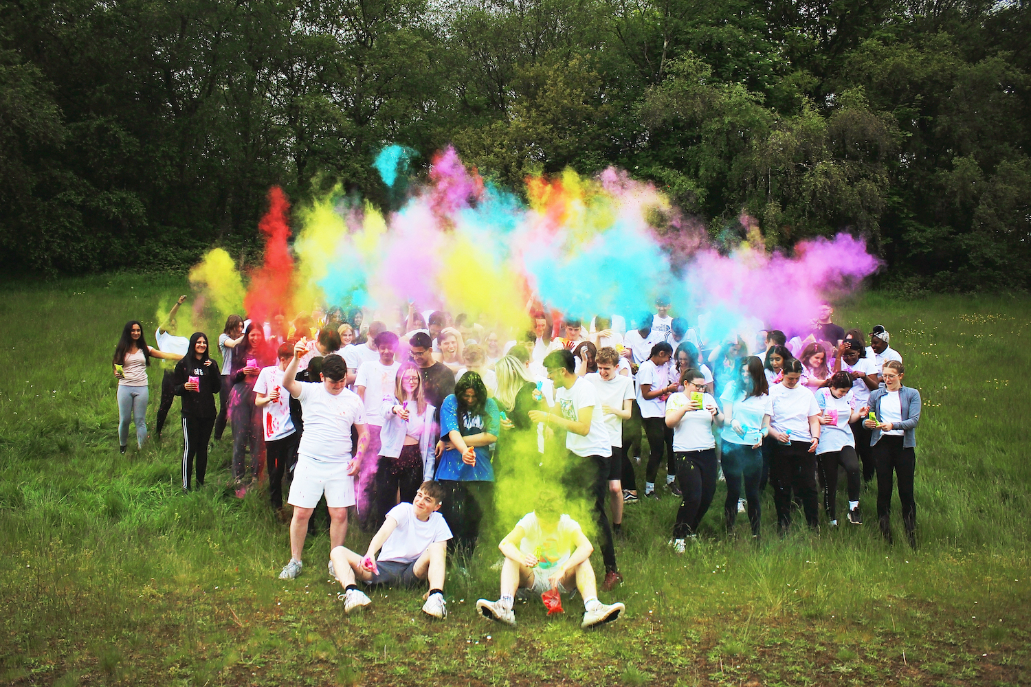 Colour Fun Run - Charity Event - Barr Beacon School