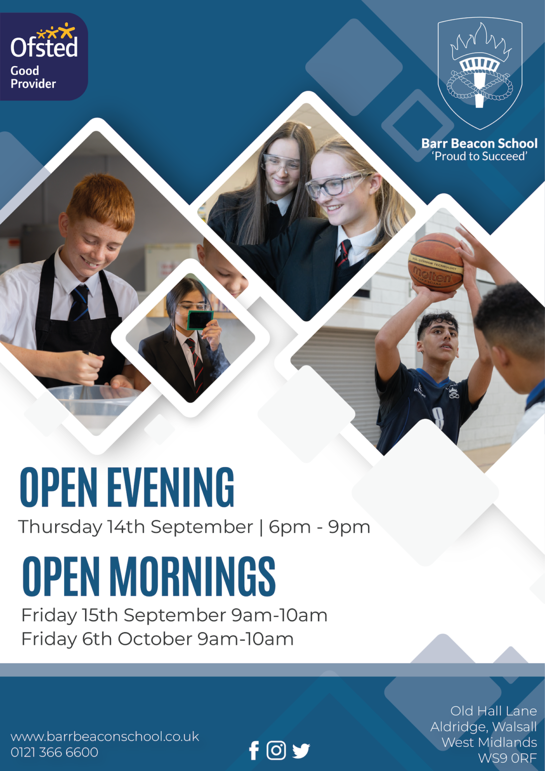 Open Events 2023 - Barr Beacon School