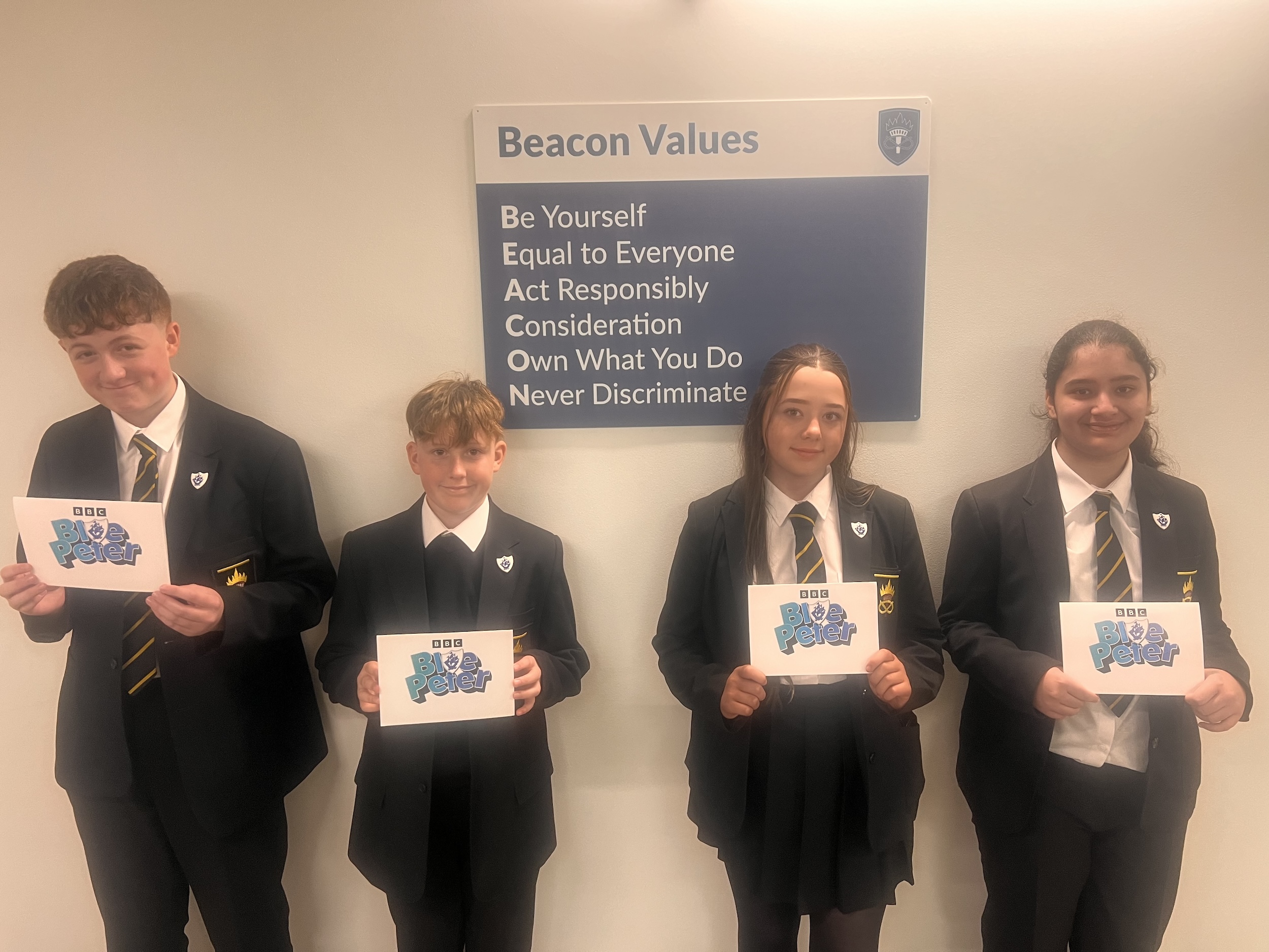 Blue Peter Book Badges - Barr Beacon School