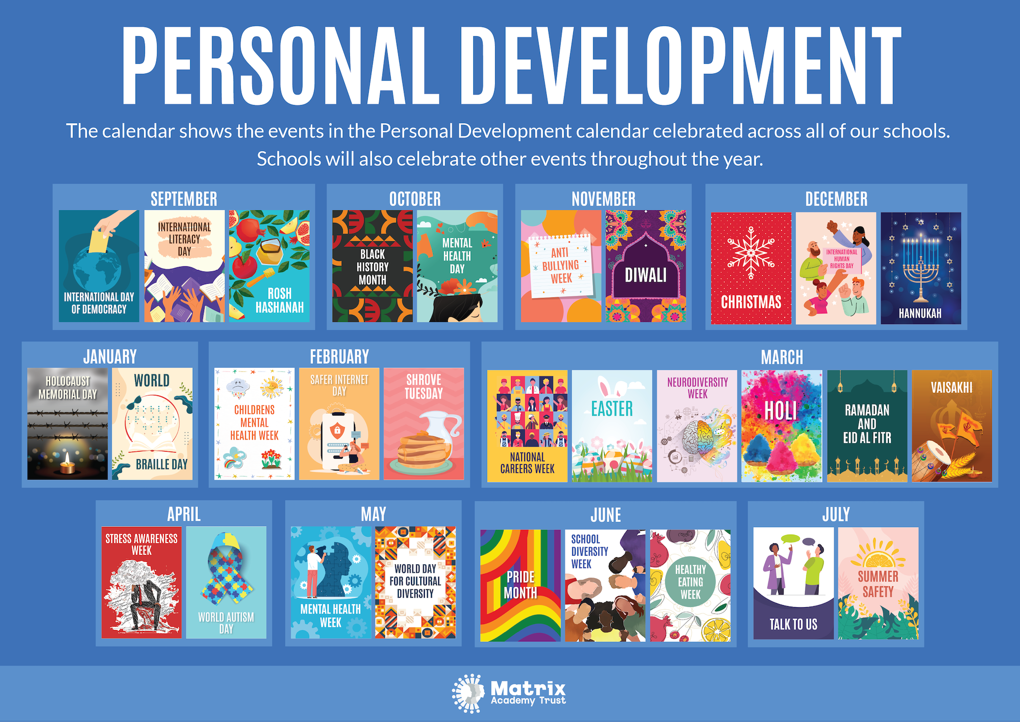 Personal Development Calendar - Barr Beacon School